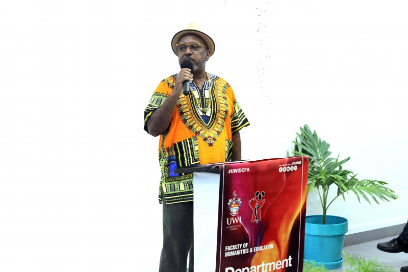 This event commemorated the work of Gordon Rohlehr through words and ...