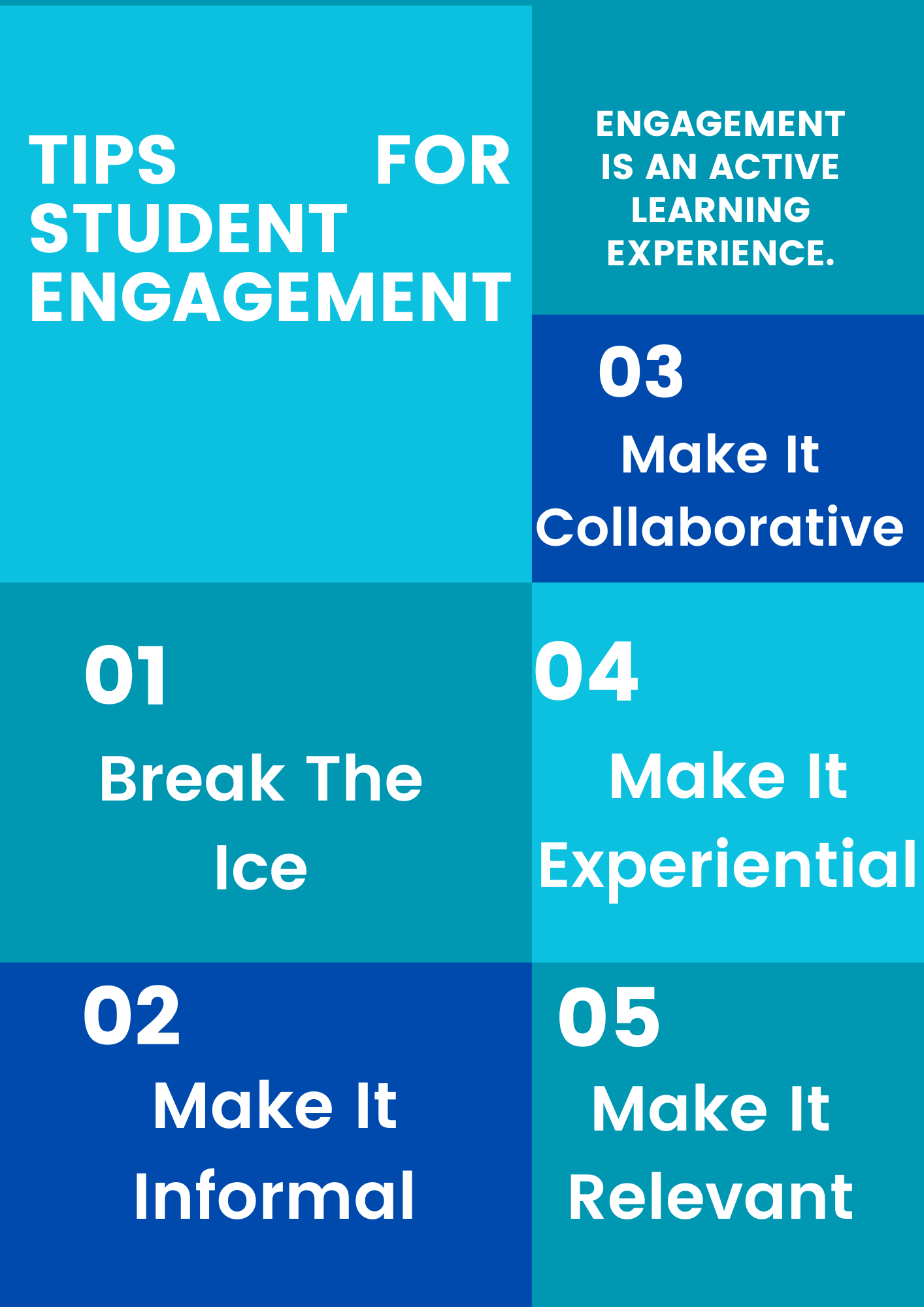 Tips For Student Engagement - Centre for Excellence in Teaching and ...