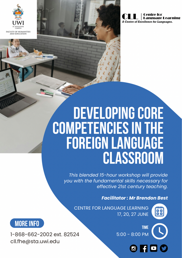 Workshops | UWI STA Centre for Language Learning