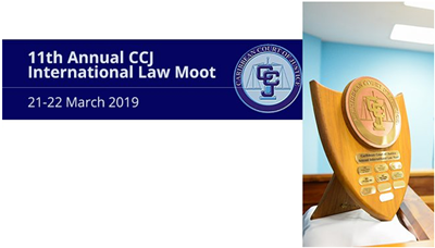 11th Annual CCJ International Law Moot - Faculty of Law