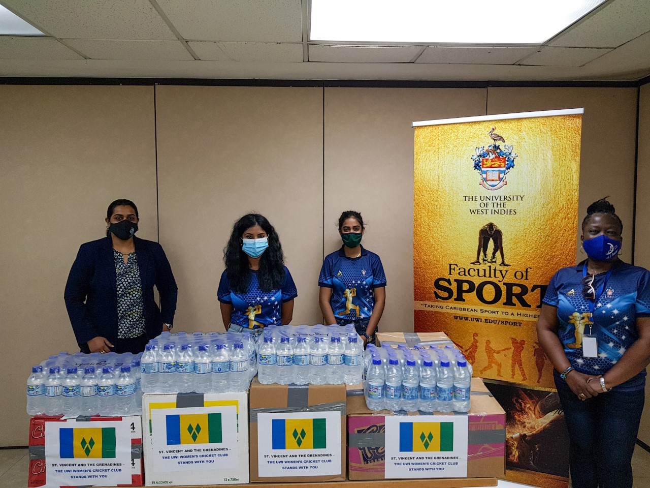 UWI Women’s Cricket Club ‘Rallies Round’ St. Vincent and the Grenadines