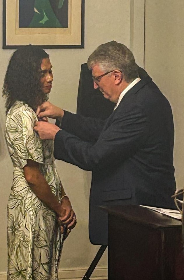 French Government Awards Officier dans l’Ordre des Palmes Académiques ...