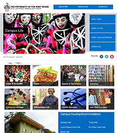 UWI Website Redesign Project at St Augustine Campus - The University of ...